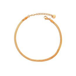 Kim Johanson Armband 'Schlangenkette' Damen Gr&ouml;&szlig;e 16 / 21 cm rosegold