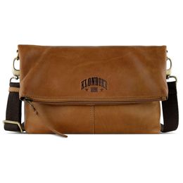 KLONDIKE 1896 Umh&auml;ngetasche 'Rush' Herren Gr&ouml;&szlig;e One Size braun / schwarz