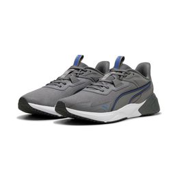 Trainingsschuh Puma "DISPERSE XT 4 KNIT", Damen, Gr. 40, cool schwarz gray, royal sapphire, Textil, Schuhe Trainingsschuh, mit atmungsaktivem Strickobermaterial, mit TPU-Fersenklammer