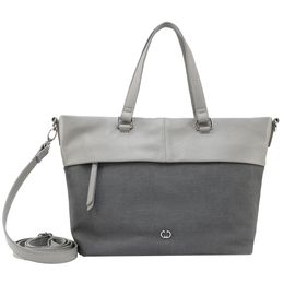 Gerry Weber Shopper 'Keep in Mind' Damen Gr&ouml;&szlig;e One Size hellgrau / dunkelgrau