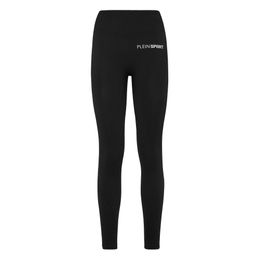 Plein Sport Leggings Damen Gr&ouml;&szlig;e XL schwarz / wei&szlig;