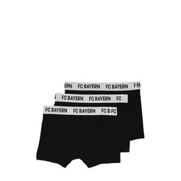 FC Bayern M&uuml;nchen Fc Bayern M&uuml;nchen Boxershorts 'Essentials' Herren Gr&ouml;&szlig;e XL schwarz / wei&szlig;