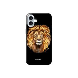 Glided Smartphoneh&uuml;lle 'Lion Majesty Glided Handyh&uuml;lle' Damen Gr&ouml;&szlig;e iPhone 16 Pro schwarz