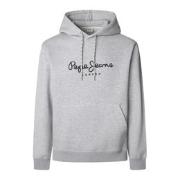 Pepe Jeans Sweatshirt 'MACBETH' Herren Gr&ouml;&szlig;e XS grau / schwarz