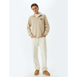 KOTON Sweatshirt Herren Gr&ouml;&szlig;e M beige