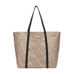 Liebeskind Berlin Shopper 'Aurora' Damen Gr&ouml;&szlig;e 1 camel / hellbeige / blau / schwarz