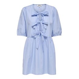 Only Kleid Damen Gr&ouml;&szlig;e 40 hellblau / wei&szlig; Sommerkleid
