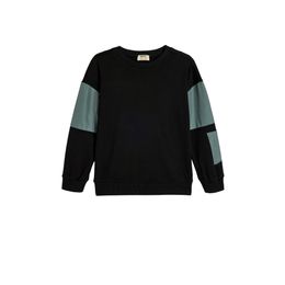KOTON Sweatshirt Jungen Gr&ouml;&szlig;e 104/110 mint / schwarz