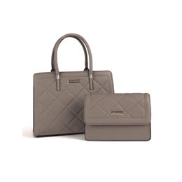 Vivisence Handtasche 'T0012' Damen Gr&ouml;&szlig;e One Size grau