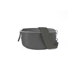Lepelou G&uuml;rteltasche 'MILA medium' Damen Gr&ouml;&szlig;e 25 cm x 16 cm x 8 cm dunkelgrau