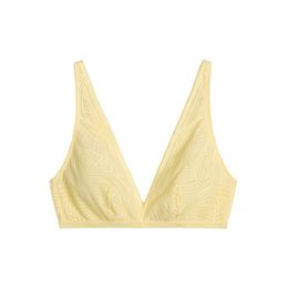 Marc O'Polo Marc O'polo Bralette ' Timeless Lace ' Damen Gr&ouml;&szlig;e 90 creme / gelb