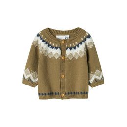 name it Knit Cardigan 'MOLAN' kids Green size 50