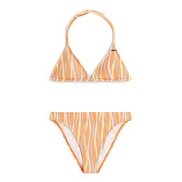O`Neill O'neill Bikini 'Essentials' M&auml;dchen Gr&ouml;&szlig;e 164 pastellgelb / grau / apricot / wei&szlig;