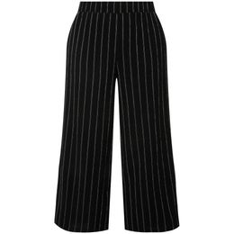 Ulla Popken Hose Damen Gr&ouml;&szlig;e 54/56 schwarz / wei&szlig;