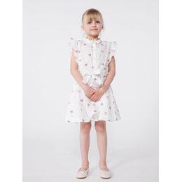 Petit Bateau Kleid in Wei&szlig; - 54% | Gr&ouml;&szlig;e 140 | Kinderkleider