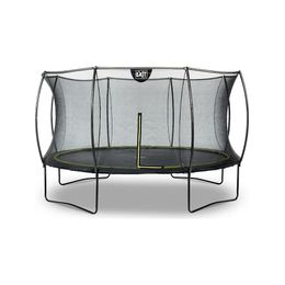 EXIT Trampolin "Silhouette" in Schwarz - &Oslash; 366 cm - ab 3 Jahren - 28% | Gartenspielzeug
