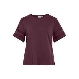 Vila Shirt in Bordeaux - 26% | Gr&ouml;&szlig;e M | Damen-tops