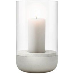 Blomus Windlicht ''Calma'' in Transparent/ Hellgrau - (H)20 x &Oslash; 12 cm - 18% | Kerzen-vasen