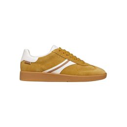 Geox Leder-Sneakers "Meleda" in Ocker - 46% | Gr&ouml;&szlig;e 40 | Damen-sneakers