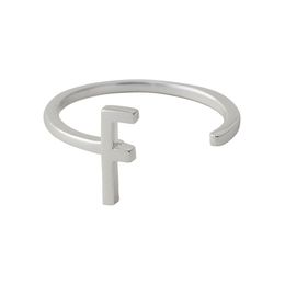 Design Letters Silber-Ring ''A-Z'' - 52% | Herren-schmuck