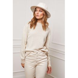 Jos&eacute;fine Pullover "Astro" in Beige/ Creme - 77% | Gr&ouml;&szlig;e XL | Damen-pullover-cardigans