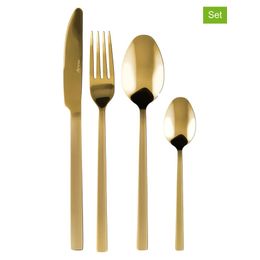 Vialli Design 24tlg. Besteck-Set in Gold - 26% | Gedeckter-tisch