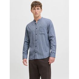 Jack & Jones Jack & Jones Hemd in Blau - 50% | Gr&ouml;&szlig;e L | Herren-plussize