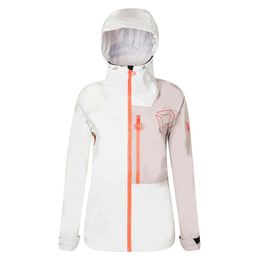 Rockexperience ROCK EXPERIENCE Ski-/ Snowboardjacke "Alaska" in Wei&szlig;/ Beige - 63% | Gr&ouml;&szlig;e L | Damen-outdoorjacken