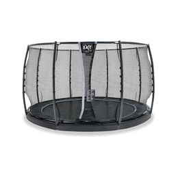 EXIT Trampolin "Dynamic Groundlevel" in Schwarz - &Oslash; 366 cm - ab 3 Jahren - 25% | Gartenspielzeug
