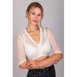 Edelnice Dirndlbluse "Anna" in Creme - 35% | Gr&ouml;&szlig;e 44 | Damen-dirndlblusen