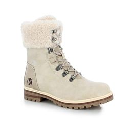 Kimberfeel Winterboots "Thea" in Creme - 70% | Gr&ouml;&szlig;e 37 | Damen-stiefel