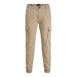 Jack & Jones Jack & Jones Cargohose "Paul" in Beige - 54% | Gr&ouml;&szlig;e W33/L32 | Herrenhosen
