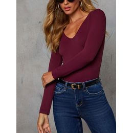 LA Angels Longsleeve in Bordeaux - 60% | Gr&ouml;&szlig;e M | Damen-tops
