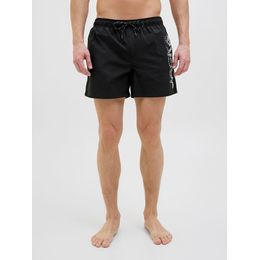 Jack & Jones Jack & Jones Badeshorts "Maui" in Schwarz - 36% | Gr&ouml;&szlig;e XL | Herren-bademode-sport