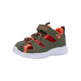 Kangaroos Halbsandalen in Khaki/Orange - 34% | Gr&ouml;&szlig;e 25 | Babysandalen