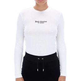 Juicy Couture Longsleeve in Wei&szlig; - 69% | Gr&ouml;&szlig;e XL | Damen-tops