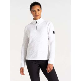Dare 2b Funktionslongsleeve "Glamorize II" in Wei&szlig; - 73% | Gr&ouml;&szlig;e 36 | Damen-outdoor-tops-shirts