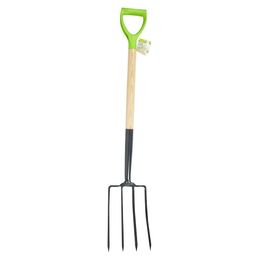 KINZO Grabegabel in Gr&uuml;n/ Beige - (B)20 x (H)105 x (T)5 cm - 49% | Gartendekoration