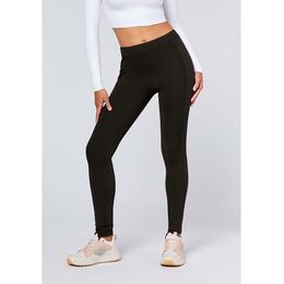 Chiemsee Leggings in Schwarz - 53% | Gr&ouml;&szlig;e L | Damenhosen