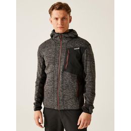 Regatta Fleecejacke "Alven" in Anthrazit - 72% | Gr&ouml;&szlig;e XL | Herren-pullover-sport