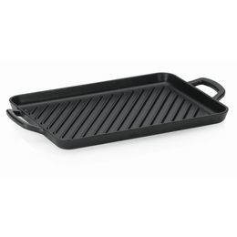 Kela Grillplatte Calido, Schwarz, Metall, 25x2x35 cm, Grills & Outdoor-K&uuml;chen, Grillzubeh&ouml;r