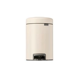 Brabantia Abfalleimer NEW Icon, Beige, Kunststoff, 3 L, 16.8x26.4x23.5 cm, K&uuml;chen, K&uuml;chenausstattung, M&uuml;lleimer