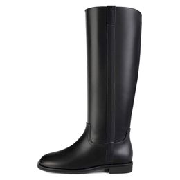 loft37 Leder-Stiefel "Asteroid Belt" in Schwarz - 63% | Gr&ouml;&szlig;e 41 | Damen-stiefel