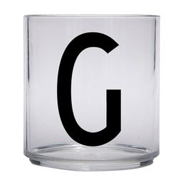 Design Letters Becher "G" in Transparent - 220 ml - 38% | Gedeckter-tisch