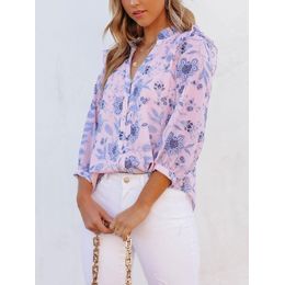 LA Angels Bluse in Rosa - 62% | Gr&ouml;&szlig;e M | Damen-blusen