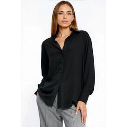 Nife Bluse in Schwarz - 75% | Gr&ouml;&szlig;e 40 | Damen-blusen