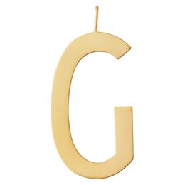 Design Letters Vergold. Anh&auml;nger "Archetypes" - (L)3 cm - 52% | Schmuck