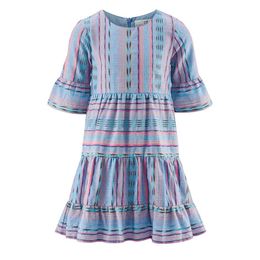 happy girls by Eisend Kleid in Blau/ Rosa - 63% | Gr&ouml;&szlig;e 116 | Kinderkleider