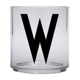Design Letters Becher "W" in Transparent - 220 ml - 30% | Gedeckter-tisch