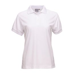 Traunstein Sport Funktionspoloshirt in Wei&szlig; - 47% | Gr&ouml;&szlig;e 42 | Damen-outdoor-tops-shirts